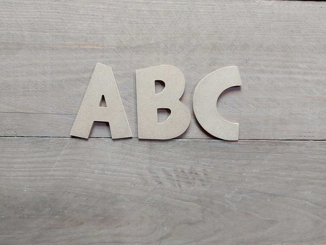 Wooden Letters Minions Inspired Font - Etsy