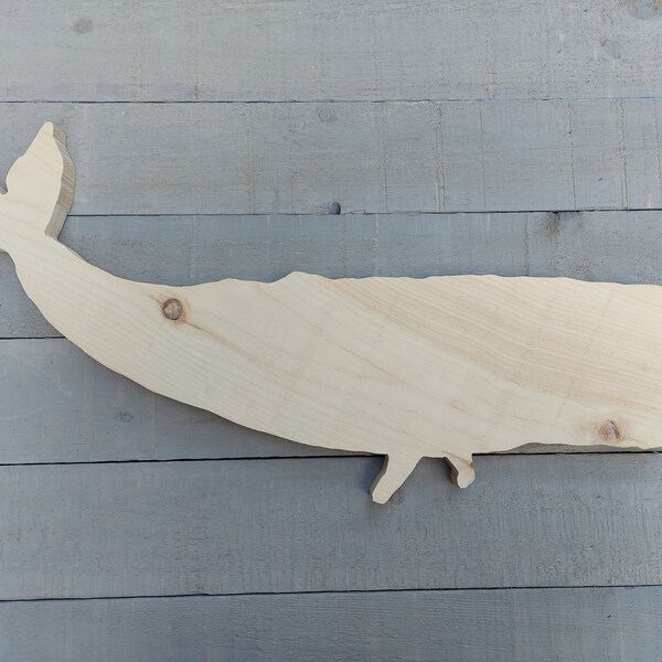 Wooden Whale - Etsy