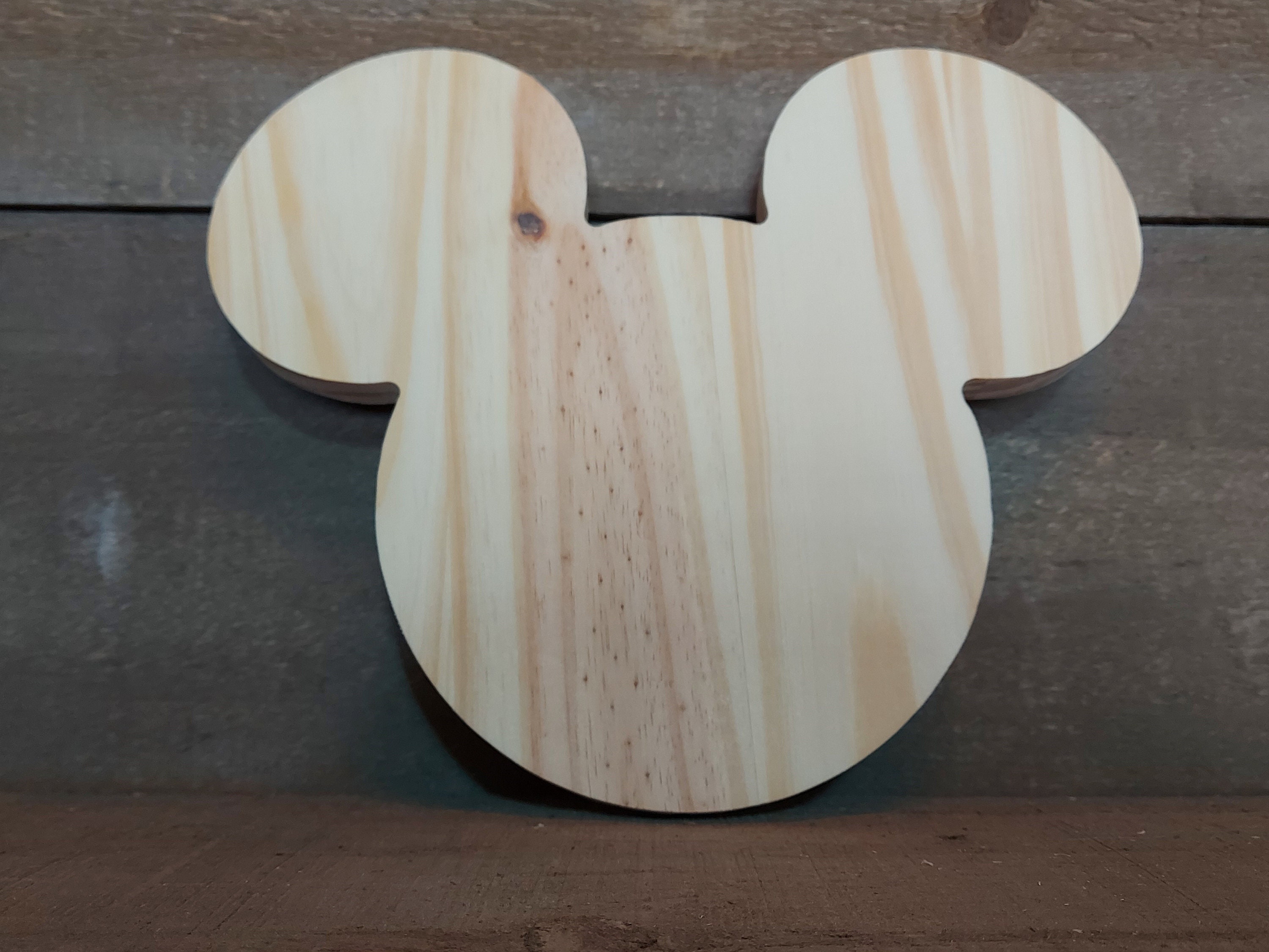 Wooden Mouse Head - Etsy