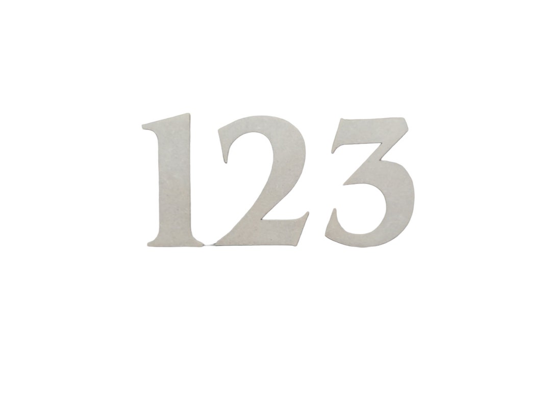 Stranger Things Inspired Wooden Numbers - Etsy