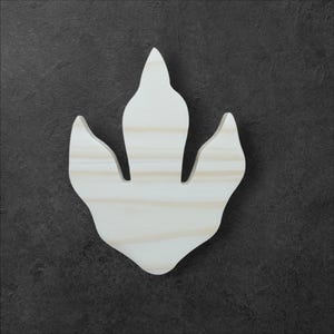 Wooden Raptor Foot Print Craft Blank - Etsy