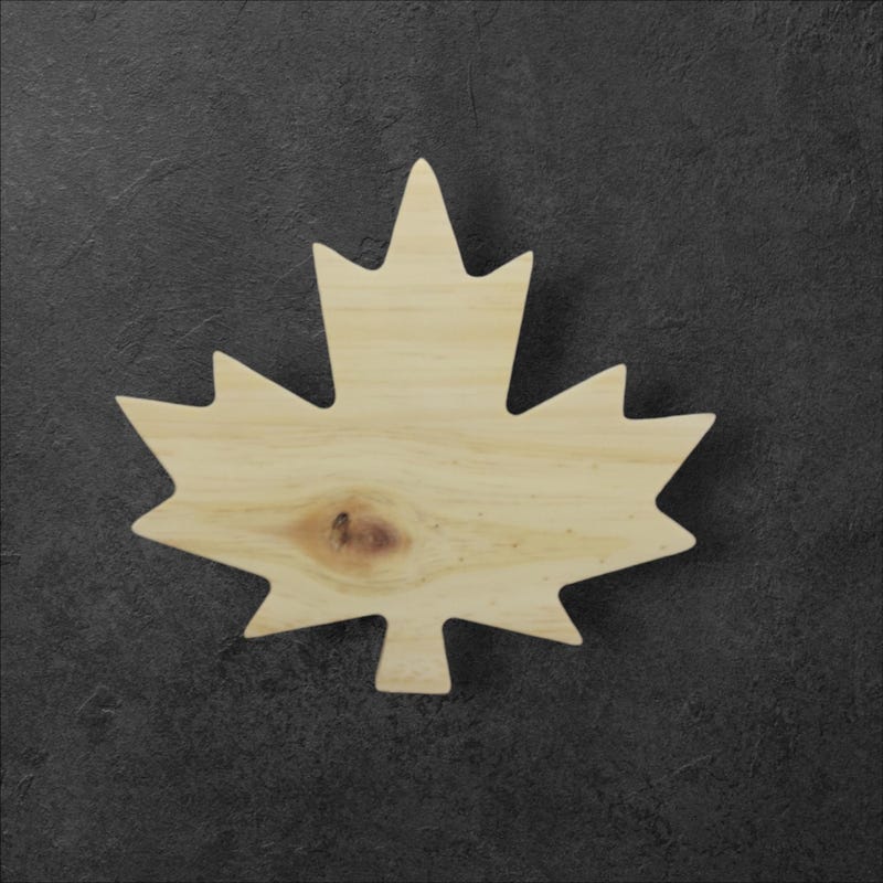 Maple Leaf Plaque - Etsy