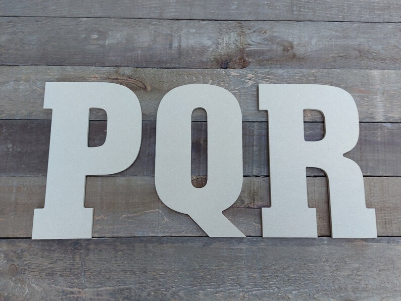 10 Inch Wooden Letters | Etsy