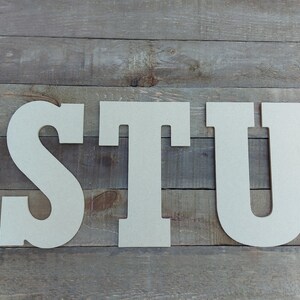 10 Inch Wooden Letters - Etsy