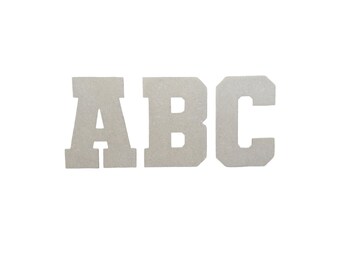 6 Inch Wooden Alphabet Letters and Numbers stand-alone - Etsy