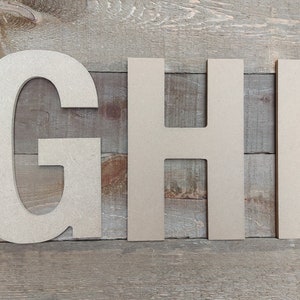8 Inch Wooden Letters - Etsy