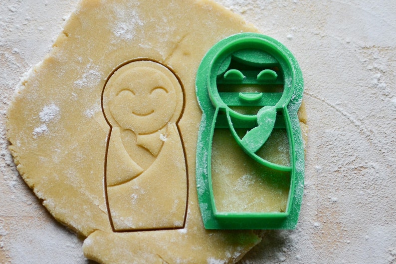 Mary and Baby Jesus Cookie Cutter, Catholic Sugar Cookie, Liturgical ...