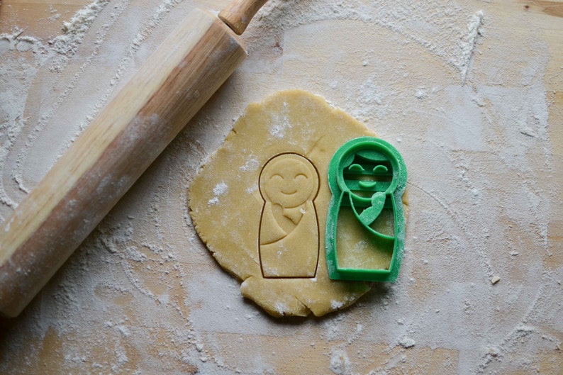 Mary and Baby Jesus Cookie Cutter, Catholic Sugar Cookie, Liturgical ...