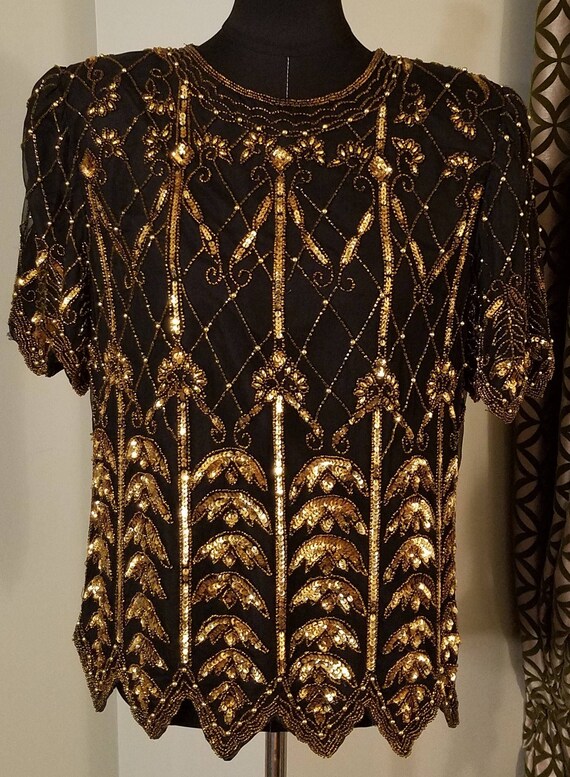 Vintage 1980s sequins and - Gem