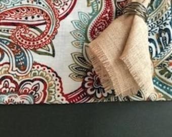 Napkins Set of 4 Burlap Napkins | Etsy