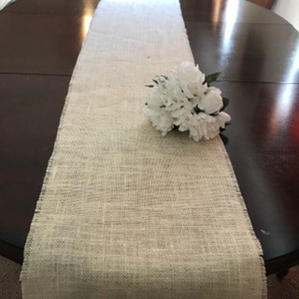 Burlap Runner - Etsy