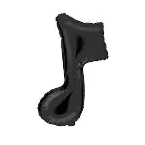 35" Music Note Balloon Foil Mylar, Music Decoration, Music Themed Party ...