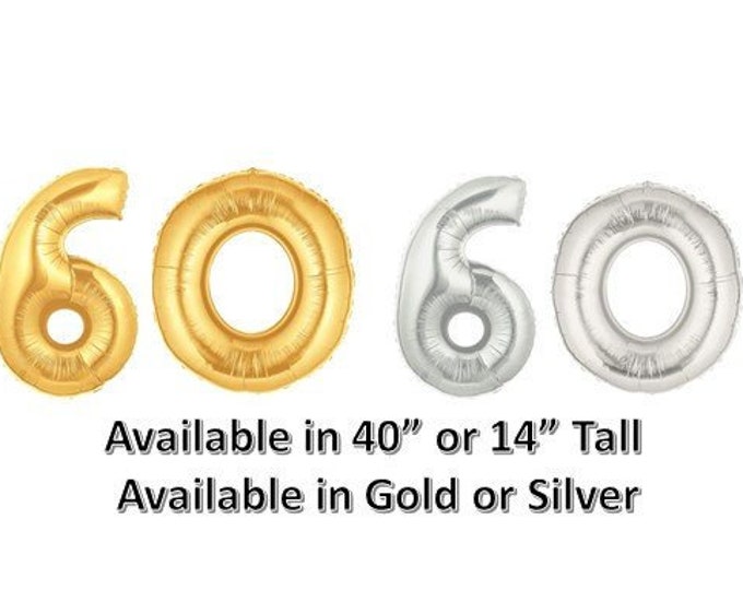 Silver 18 Balloon, Silver 18, 34 or 14 18th Birthday Balloon, Number 18 ...