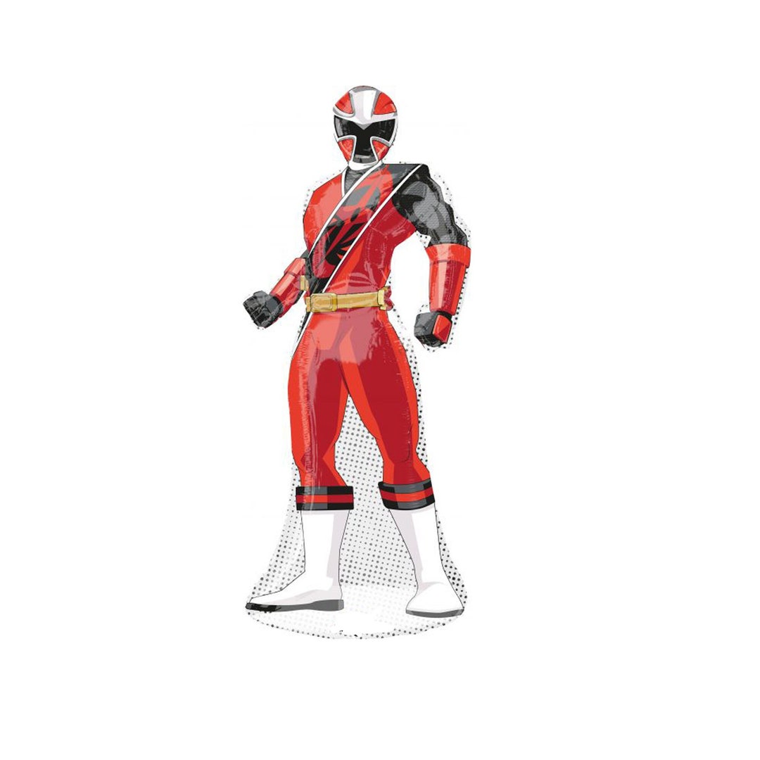 42" Power Ranger Balloon Power Ranger Birthday Party Ninja Steel Mighty ...
