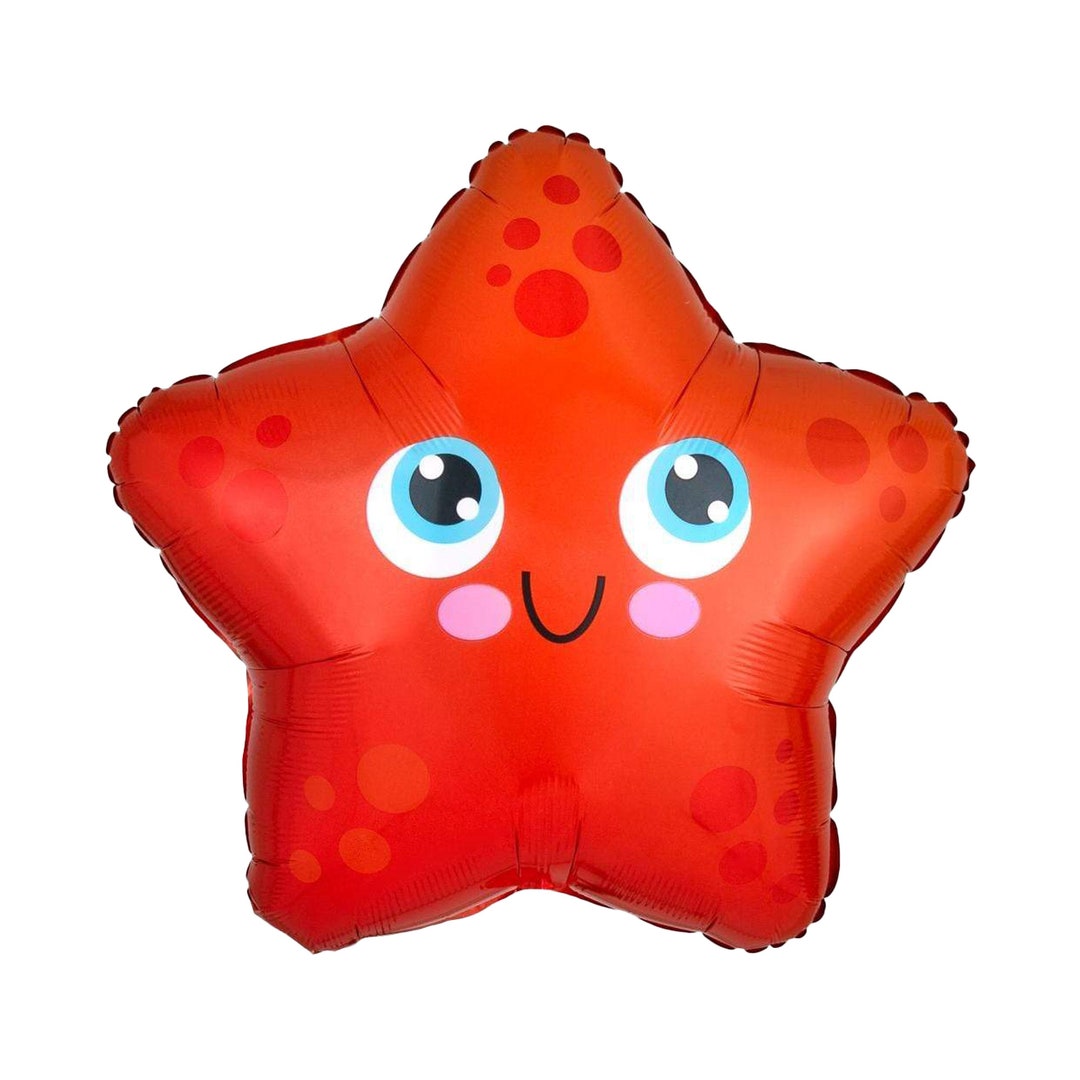 Starfish Balloon 18" Under the Sea Decorations Baby Shower Balloons Sea ...