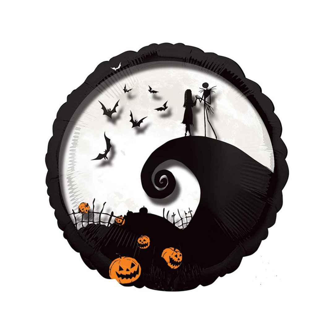 28" Nightmare Before Christmas Jack Skellington and Sally Balloon, the ...