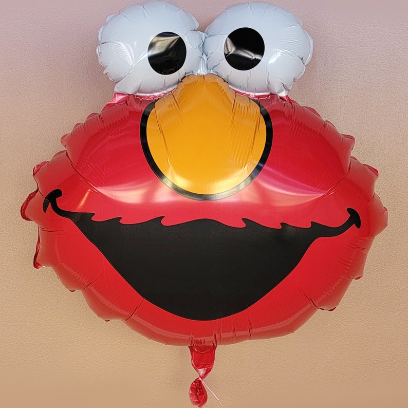 20 Elmo Balloon Elmo Birthday Party Decorations - Etsy