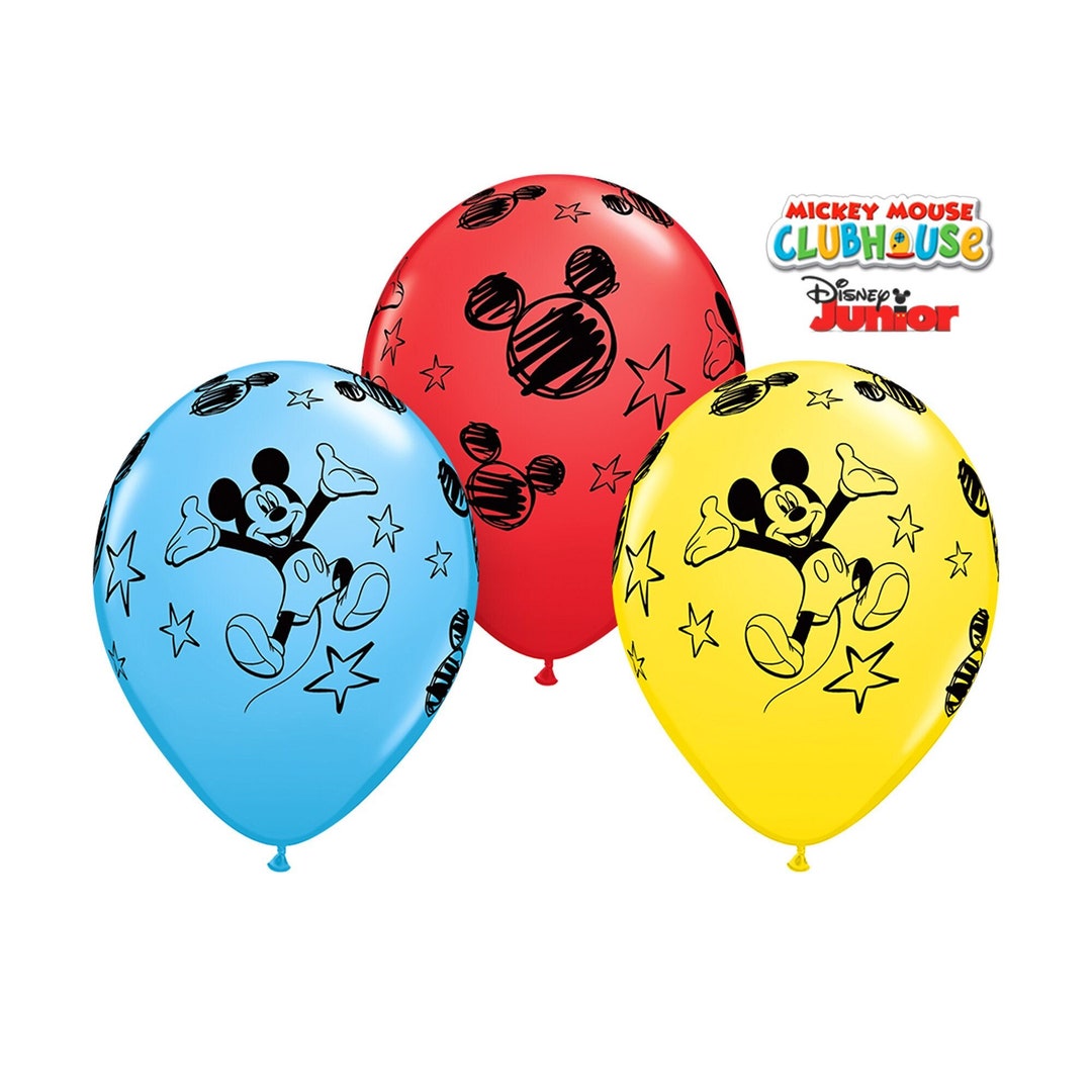 Mickey Mouse Balloons Mickey Mouse Birthday Mickey Mouse Party Mickey ...