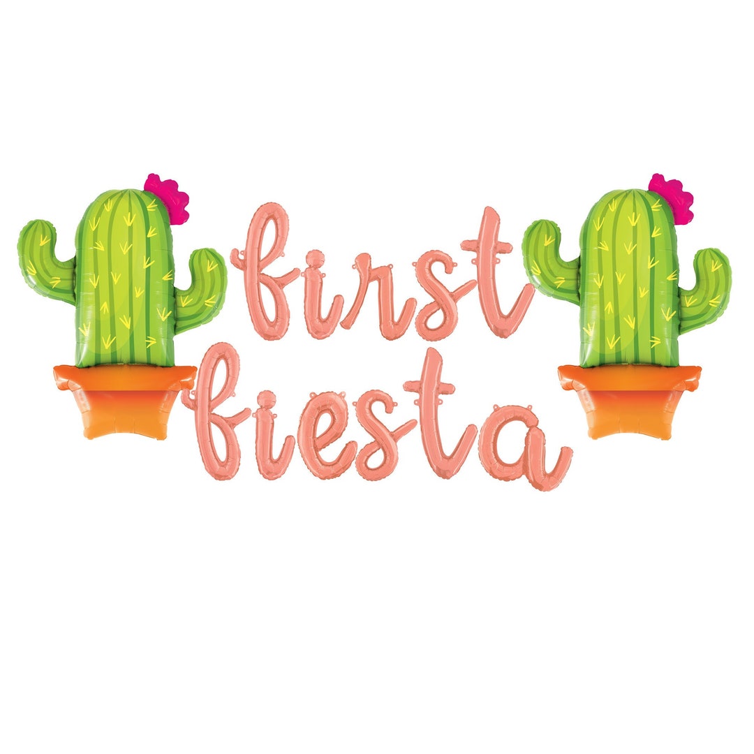 First Fiesta Balloons First Fiesta Decorations Fiesta First Birthday ...