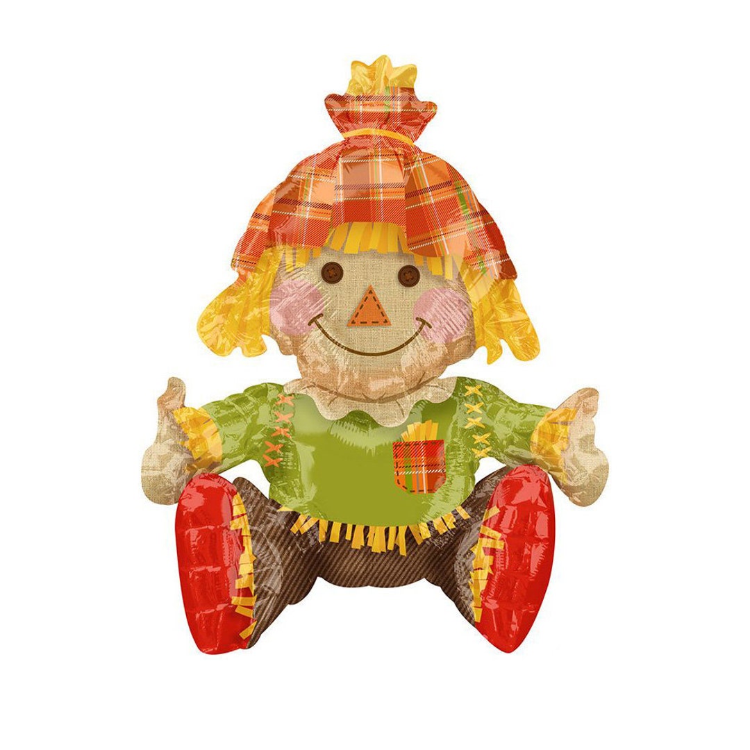 20 Sitting Scarecrow Multi-balloon Fall Party Balloon Fall Decorations ...