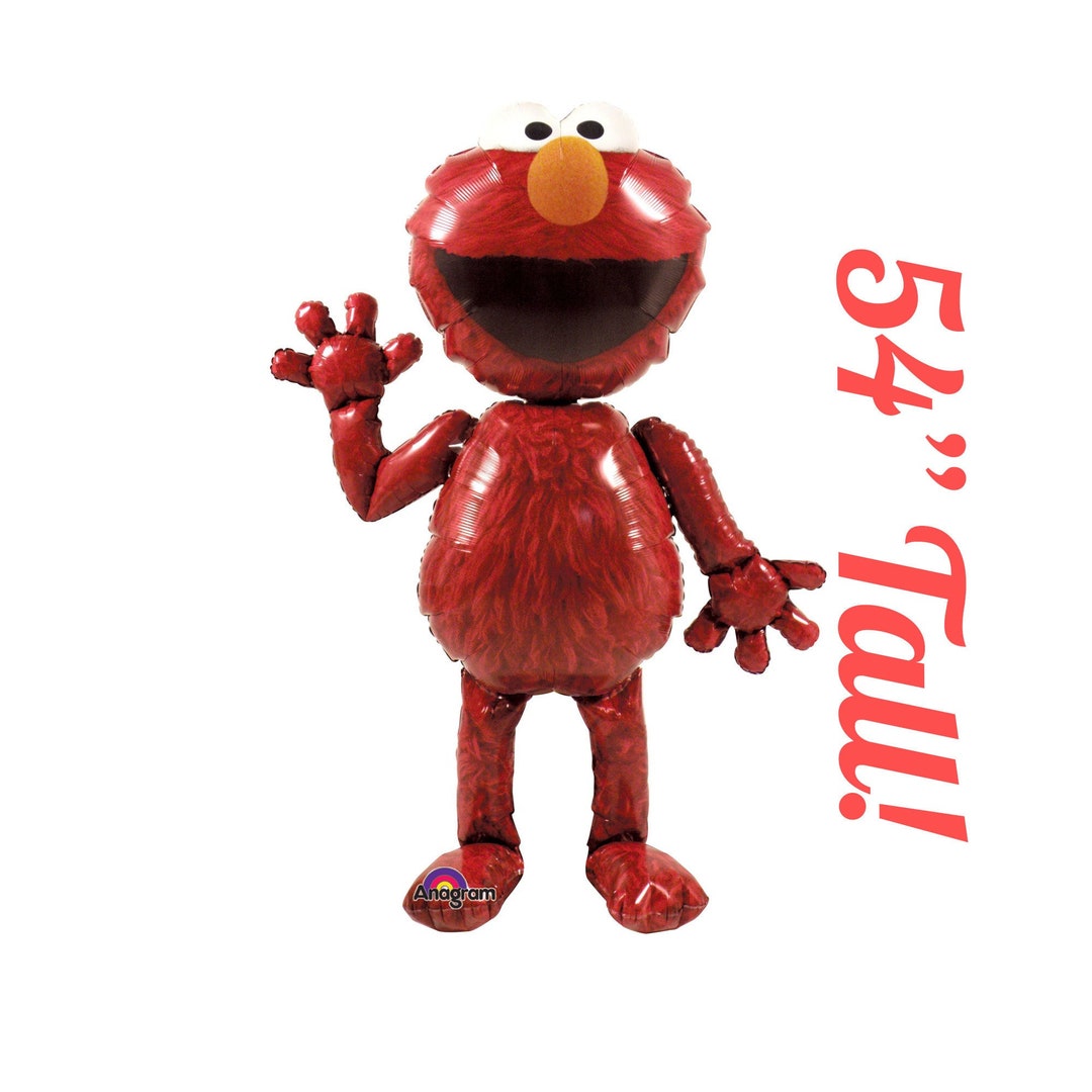 54 Elmo Balloon Elmo Birthday Party Decorations Airwalker Balloon ...