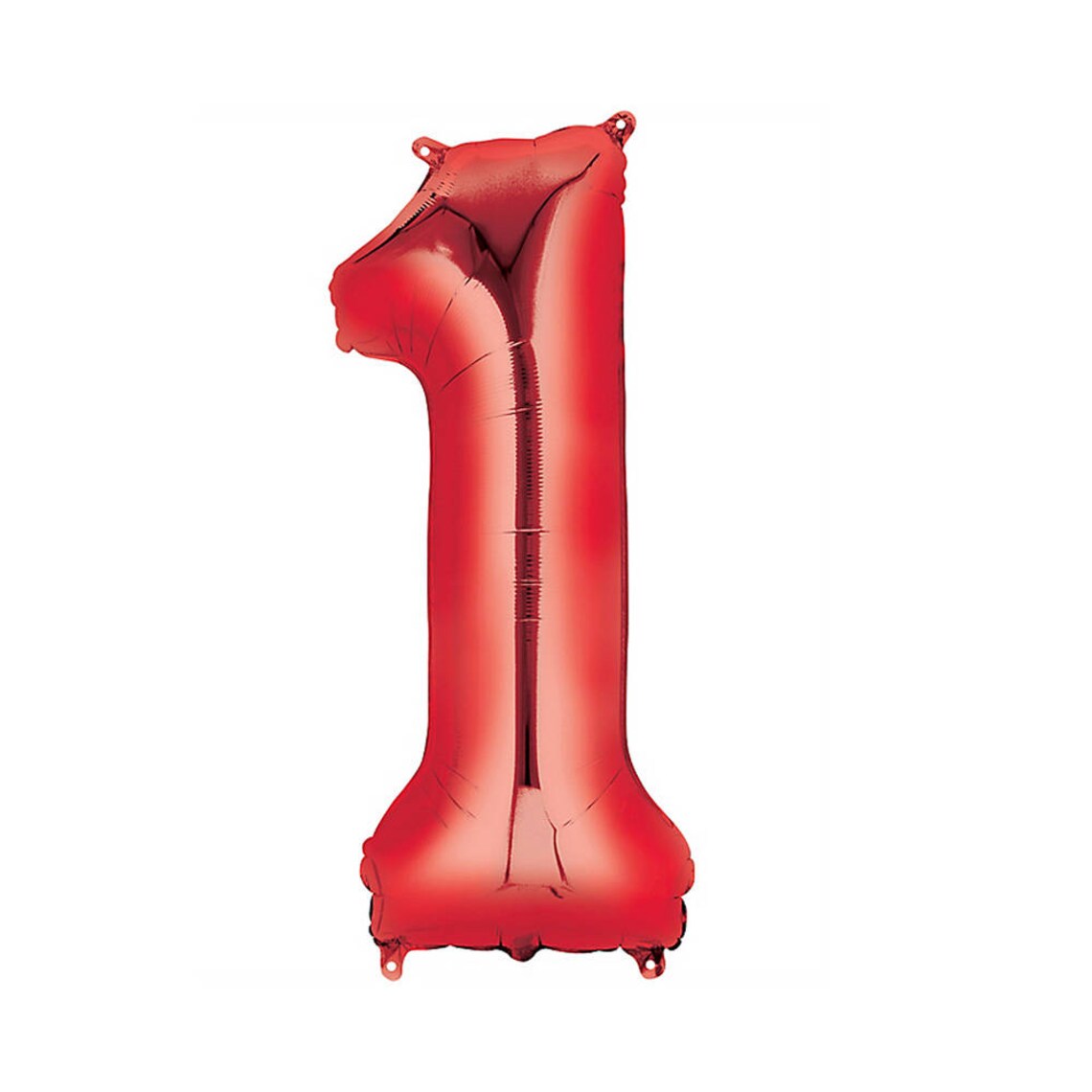 Number 1 RED Mylar Balloon 34 Number 1 Balloon ONE - Etsy