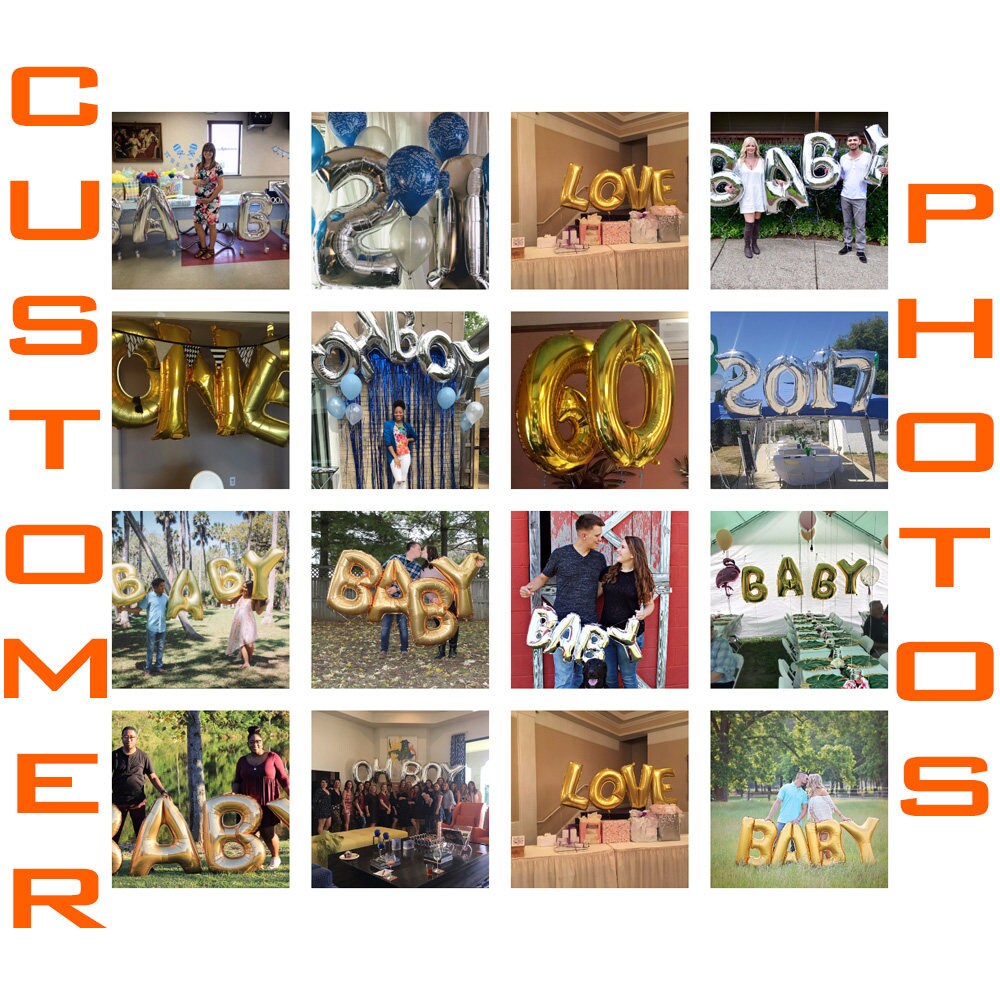 18 Balloon Number 18 34 Inch Number Balloons Jumbo Number | Etsy