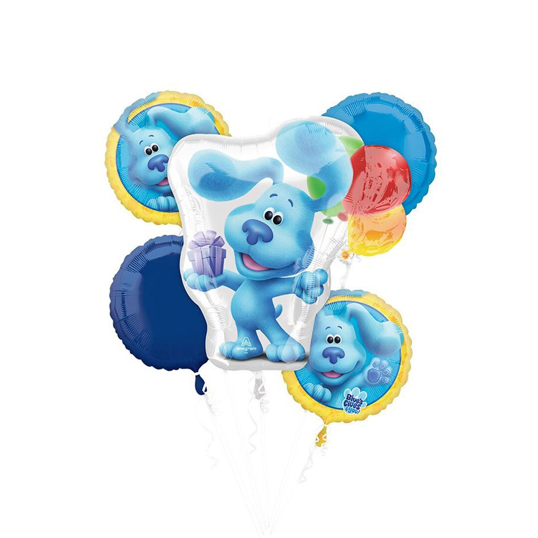 Blues Clues Balloon Bouquet, Blues Clues Birthday Party, Blues Clues ...