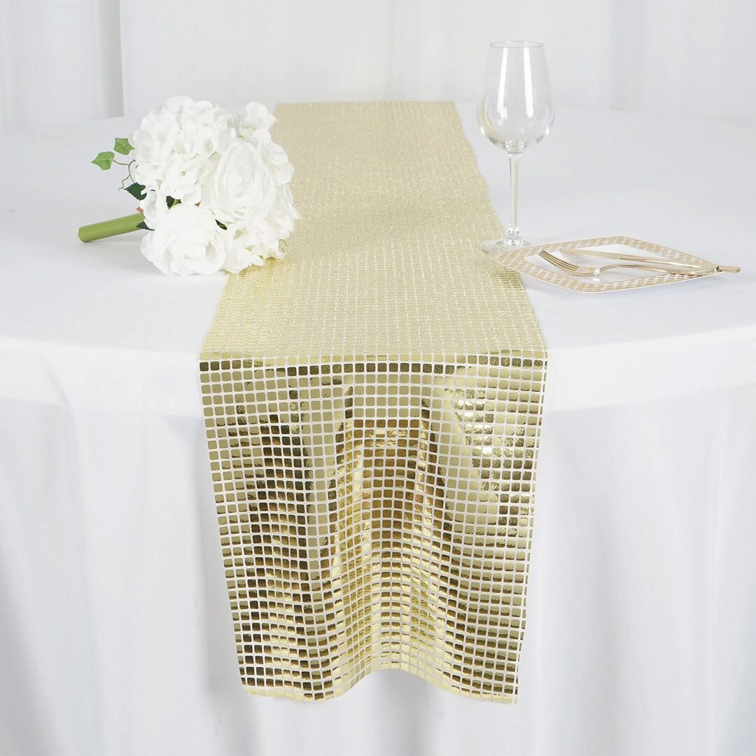 Disco Party Table Runner- Vintage Retro, Hippie 70s Theme, Disco Party ...