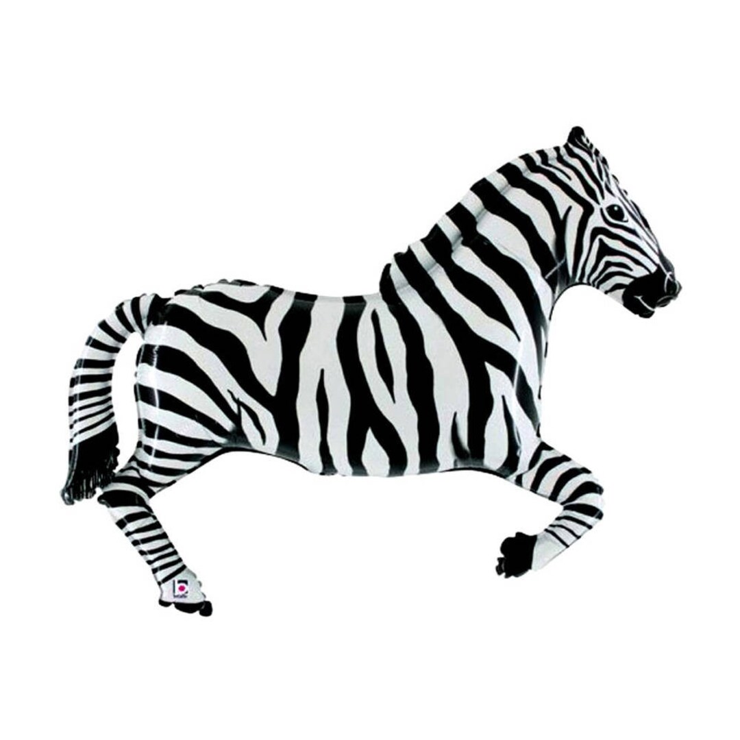 Zebra Balloon - Zebra Themed Party - Zebra Party - 42" Balloon Zebra ...