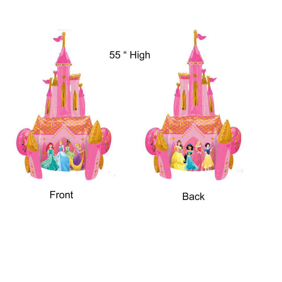 55 Princess Castle Balloon Princess Balloon Disney - Etsy