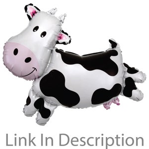 Cow Balloons - Animal Balloons, Cow Birthday Party Balloons, Farm Theme ...