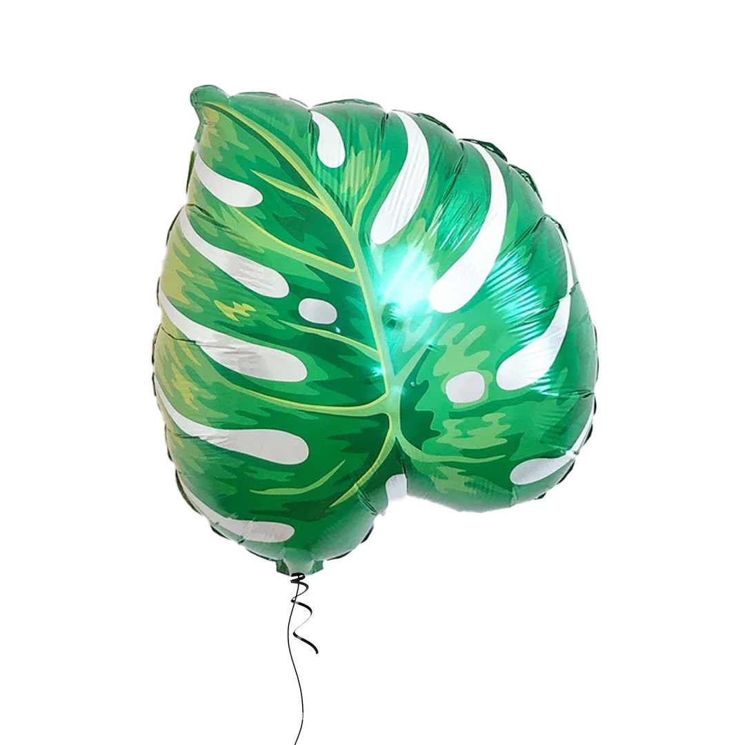 Palm Leaf Balloon~tropical Party~wild One Party~luau Party~leaf Balloon ...