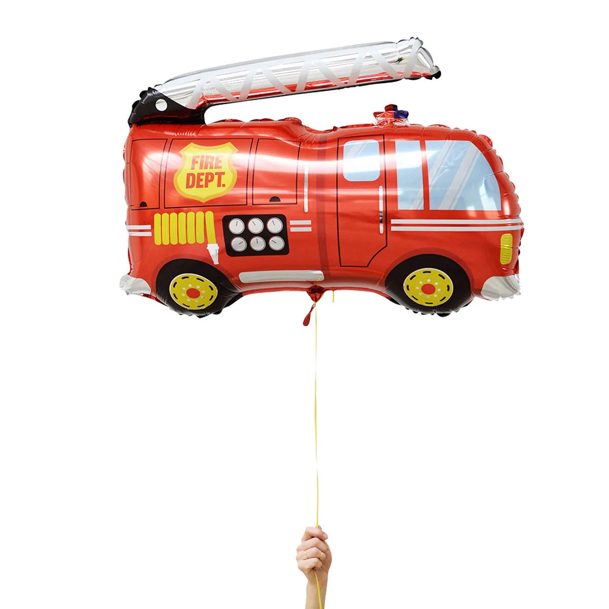 Fire Truck Balloon 40 Fire Department Fireman Themed - Etsy