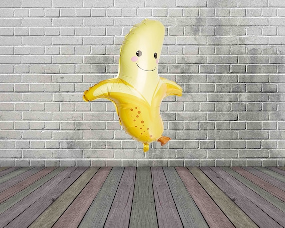 Banana Balloon Banana Party Fruit Party Fruit Birthday Twotti - Etsy