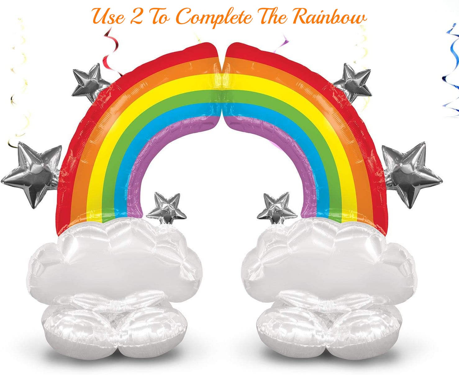 Rainbow Balloon 52 Rainbow Birthday Party Decorations - Etsy