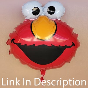 4.5FT Elmo Balloon - Elmo Birthday Party Decorations, Sesame Street ...