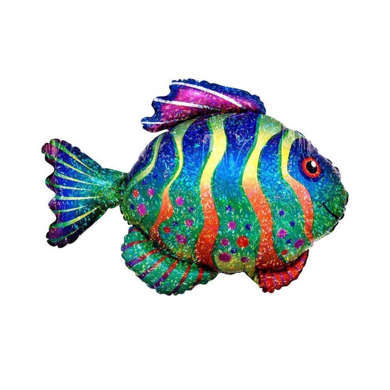 Under the Sea Party Balloons 33 Fish Balloon Ocean Party - Etsy