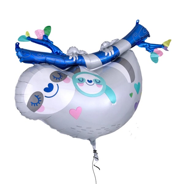 Sloth Balloon - Etsy