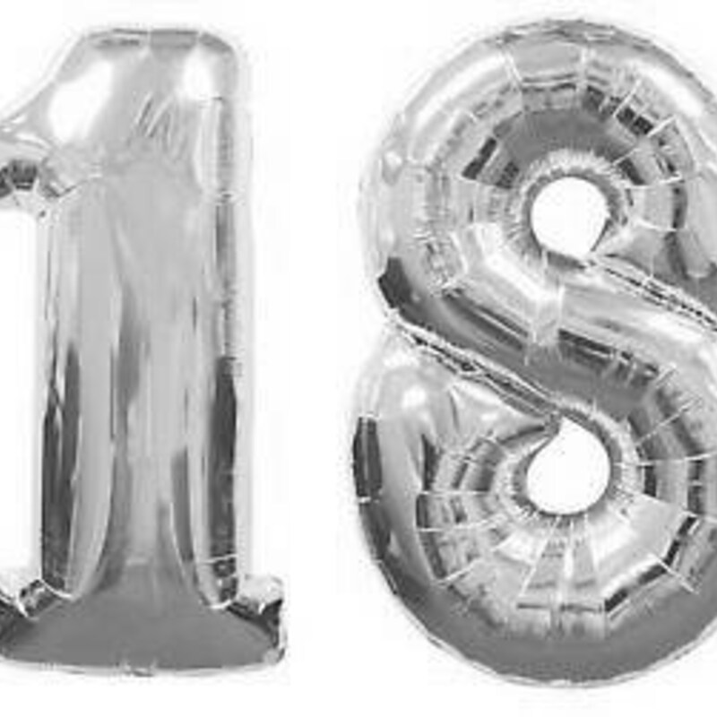 18" Number Balloon - Etsy