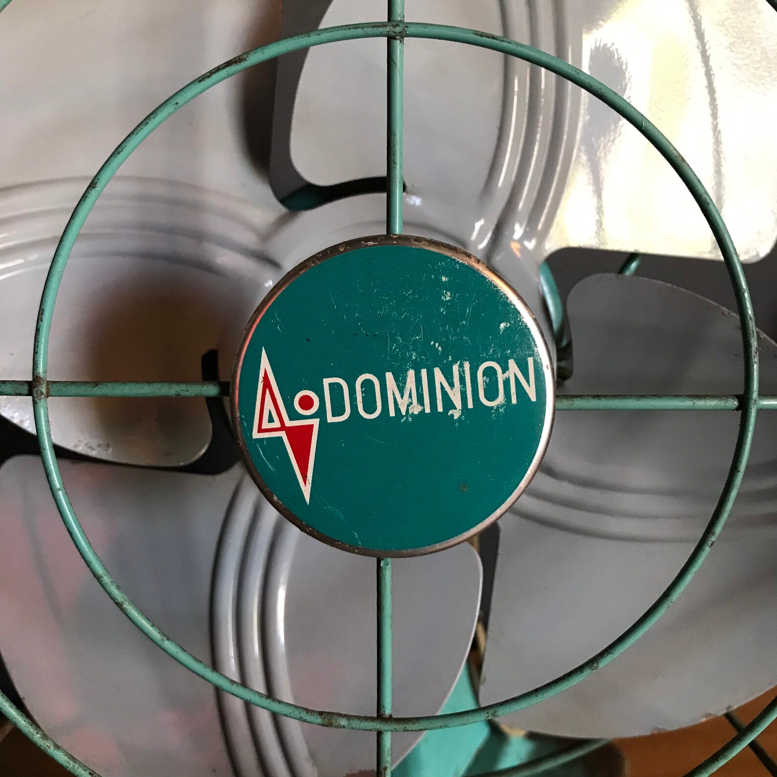 1950s Dominion Brand Small Blue Fan - Etsy