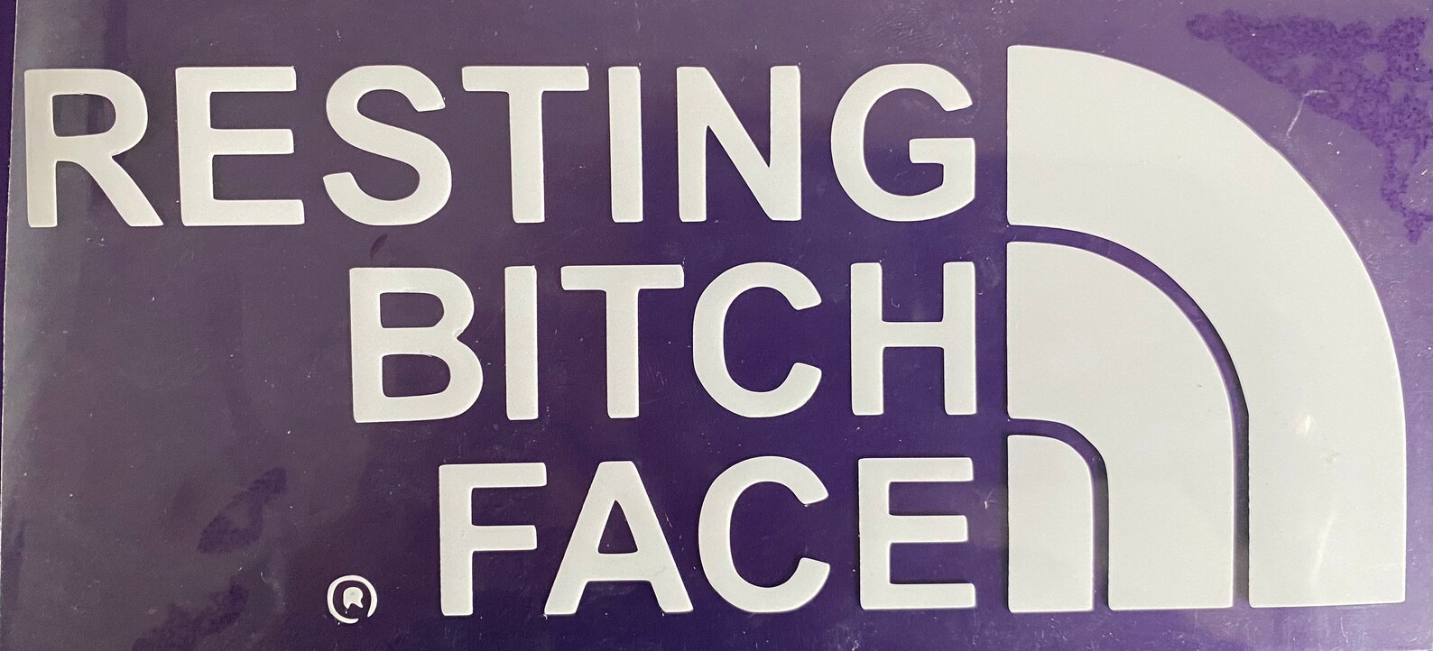 Resting Bitch Face htv transfer t shirt / clothing transfer | Etsy