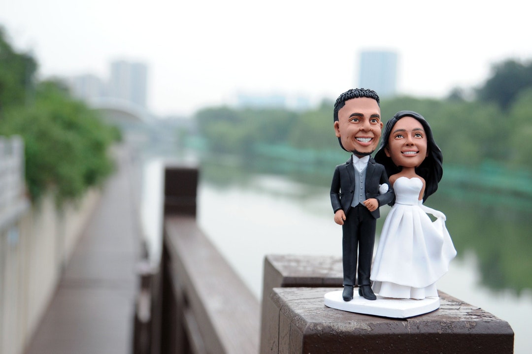 Custom Cake Topper Personalised Wedding Figurine - Etsy