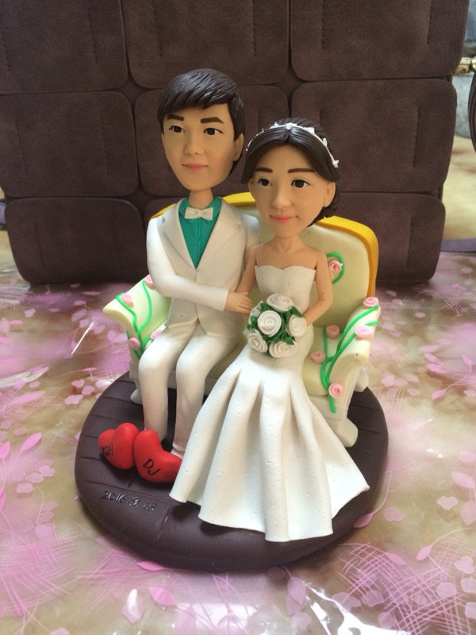 Custom Figurine, Custom Sculpture, Custom Wedding Cake Topper, Bride ...