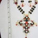 Set of Queen Bee Baroque Huge Red Crystal Cross Crystal Bee Lemon ...