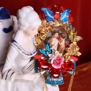 Brooch Renaissance Romantic Venus Rhinestones Stunning Pin Brooch - Etsy