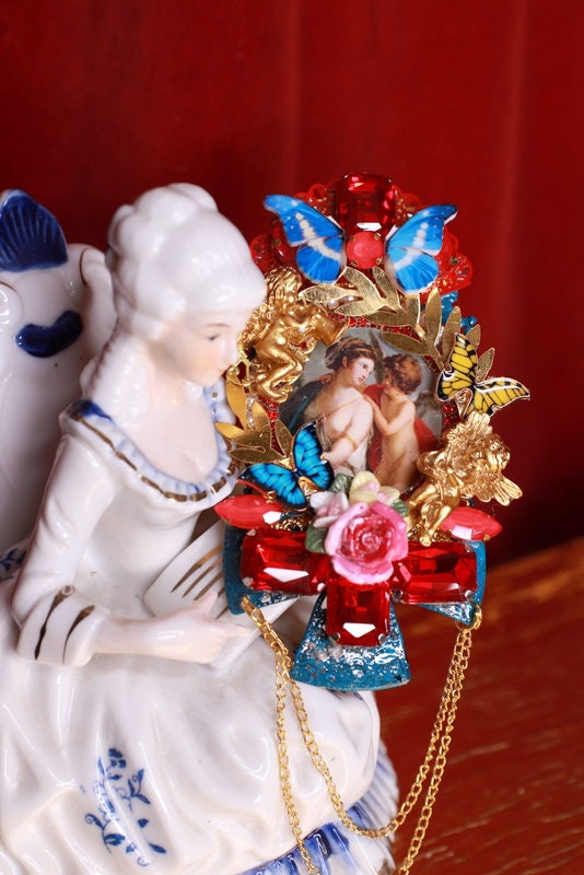 Brooch Renaissance Romantic Venus Rhinestones Stunning Pin - Etsy