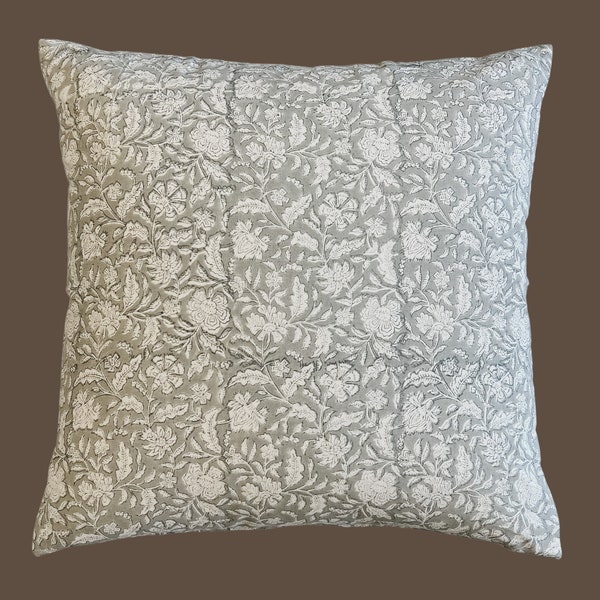Block Print Pillow Cover - Etsy