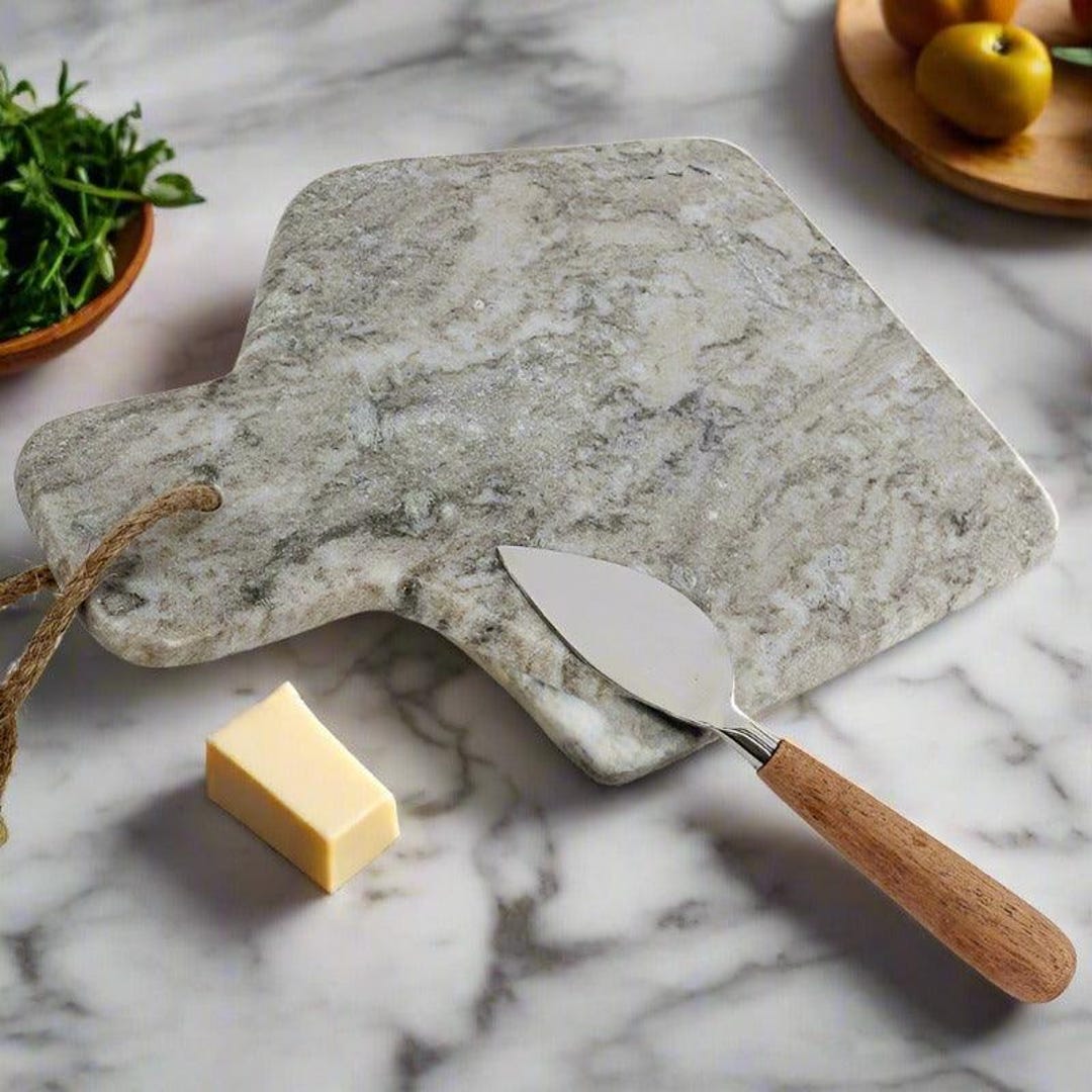 Marble Cheese Board, Charcuterie Board, Marble Cutting Board, Kitchen ...