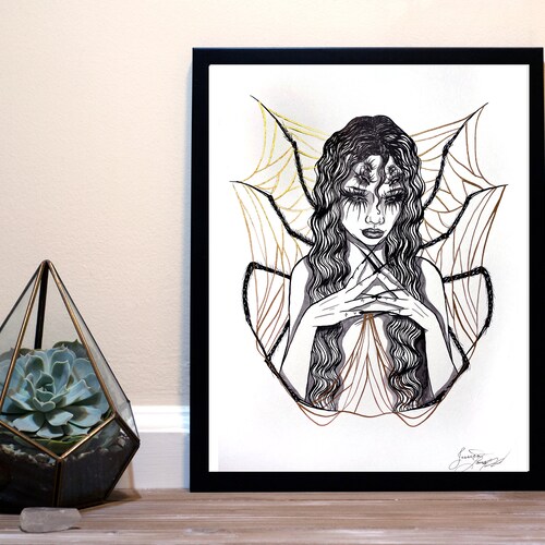 Headless Nun Inktober Art Print - Etsy